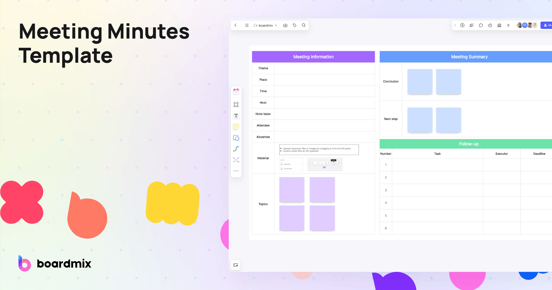 Meeting Minutes Template | Boardmix