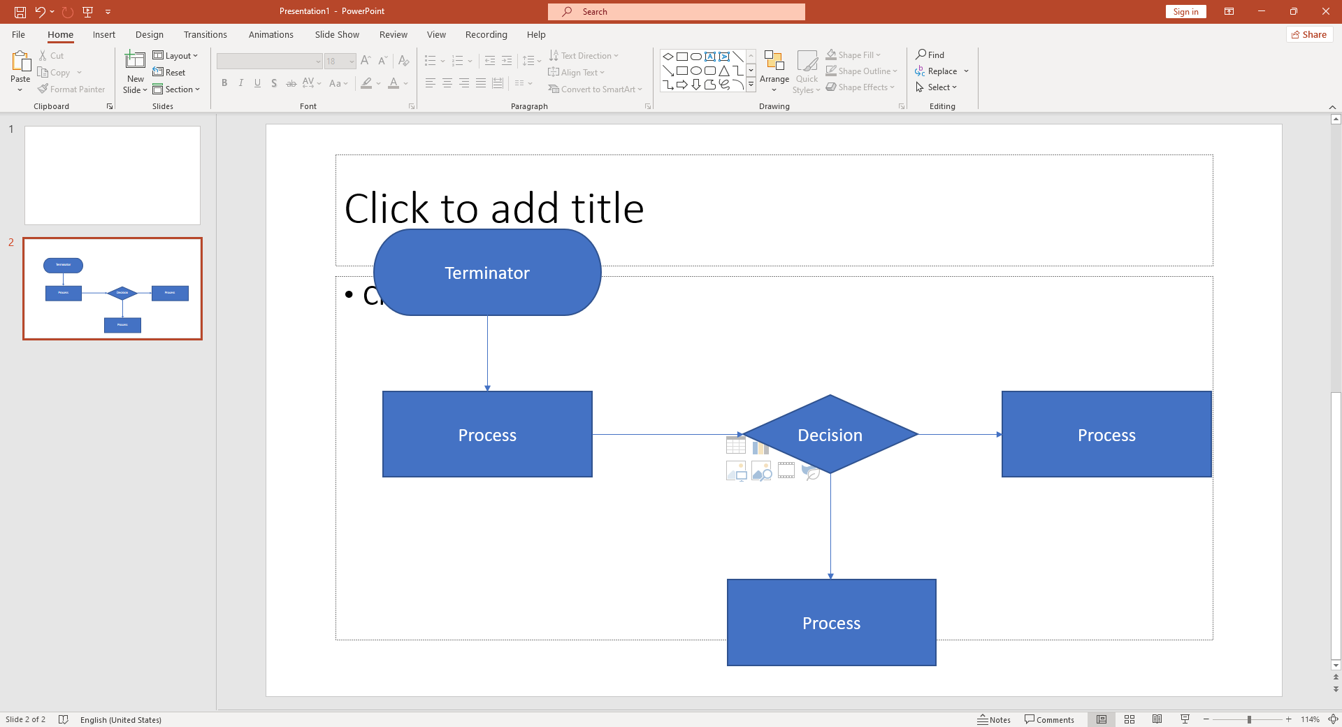 How To Add A Flow Chart In Powerpoint Infoupdate